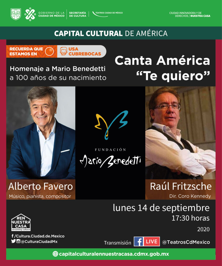 Alberto Favero y Raúl Fritzsche presentan Canta América Te quiero ...